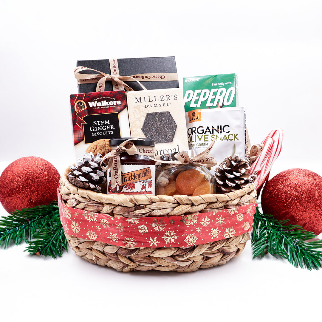 Festive Hamper | Small | Affordable Holiday Gift – Cheese OnBoard